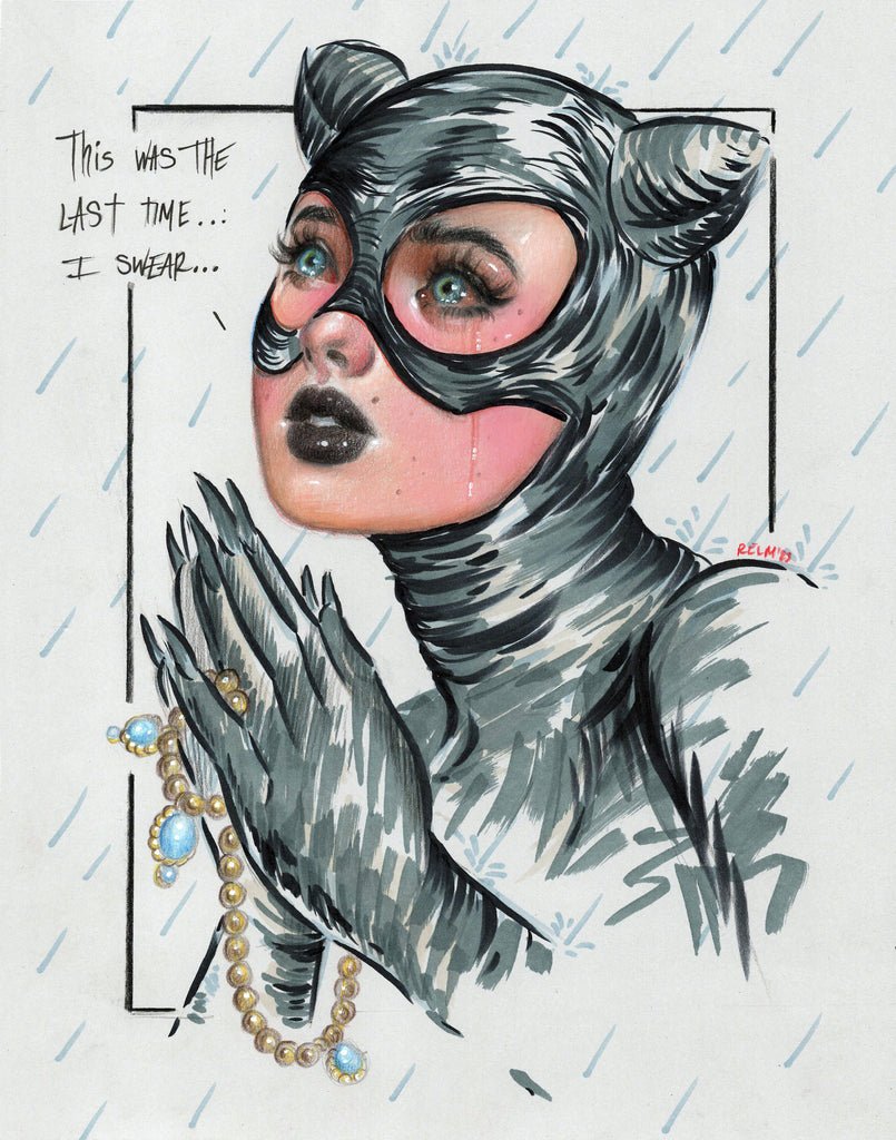 'Sinner' Original Drawing – Relm Artist