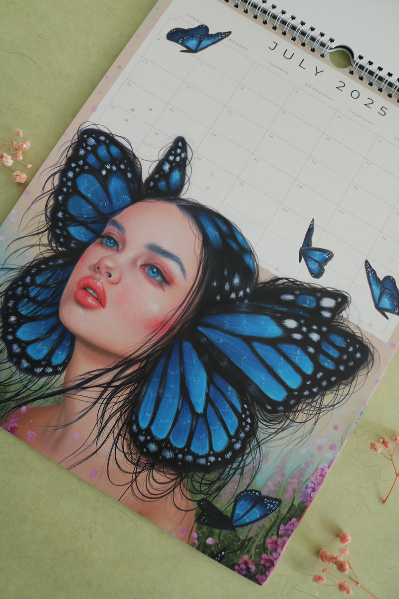 'RELM 2025 Wall Calendar' Oil Paintings – Relm Artist